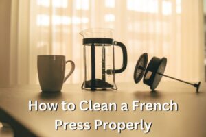 How To Clean A French Press In 2 Minutes (The Easiest Way!)